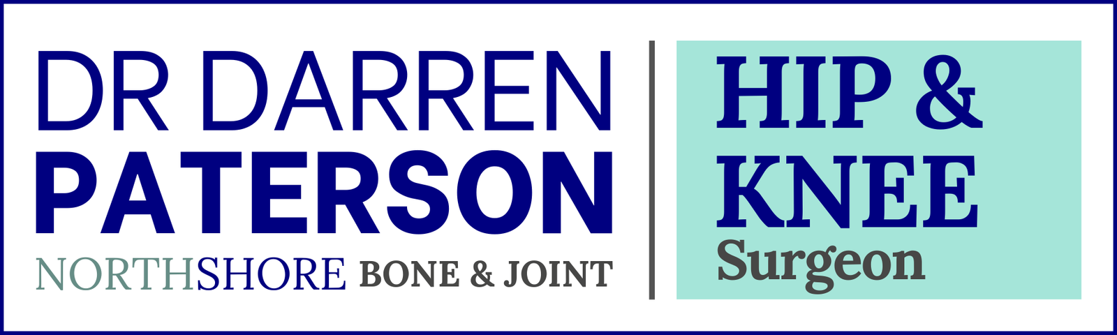 Dr Darren Paterson | Hip & Knee Orthopaedic Surgeon Sydney